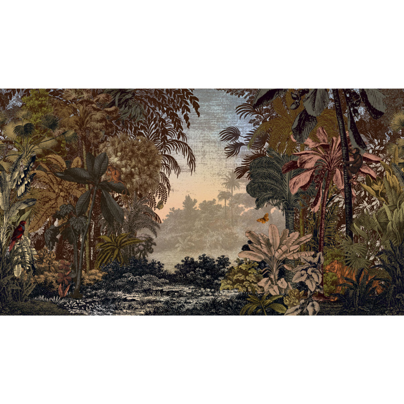 Panoramique Dreamlike Landscape marron clair kaki - BEAUTY FULL IMAGE 2 ...