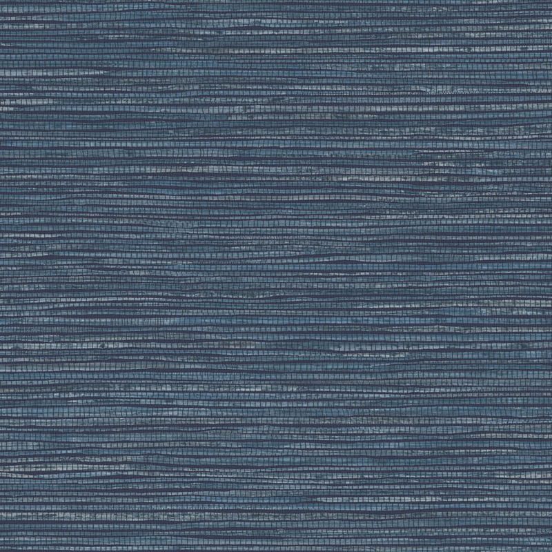 Papier peint Alton effet paille bleu indigo - Harry - Lutèce - DL26712
