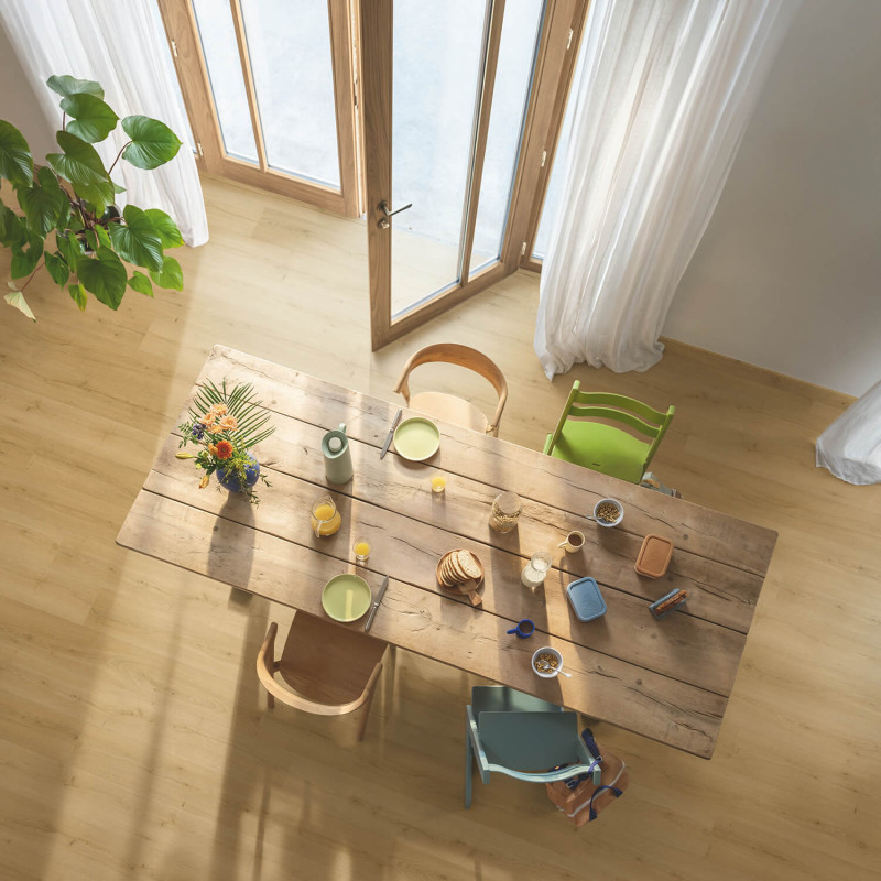 Lame PVC clipsable - Chêne miel brossé - AVMPU40318 - Bloom - Alpha ...