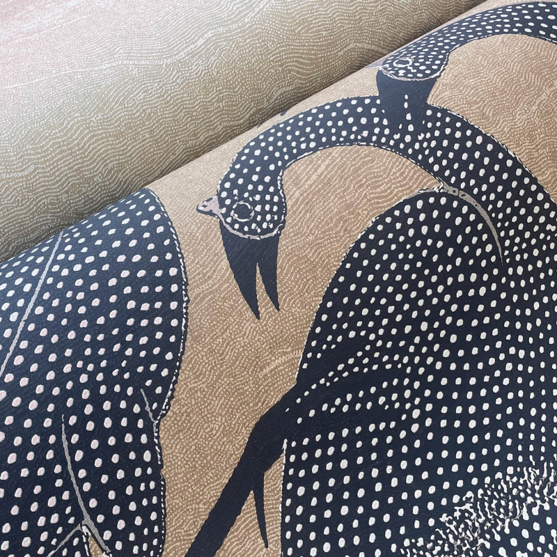 Papier peint intissé Miri Oyster - Terra - Masureel - TER001